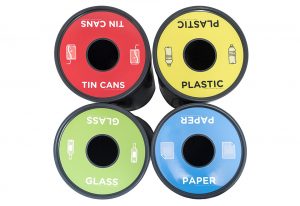 Postwink | Products | Indoor Office Use | EcoCylinder 100L Recycle Bins